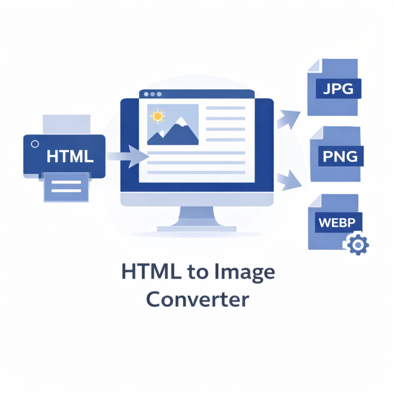 HTML To Image Converter - HTML TO PDF